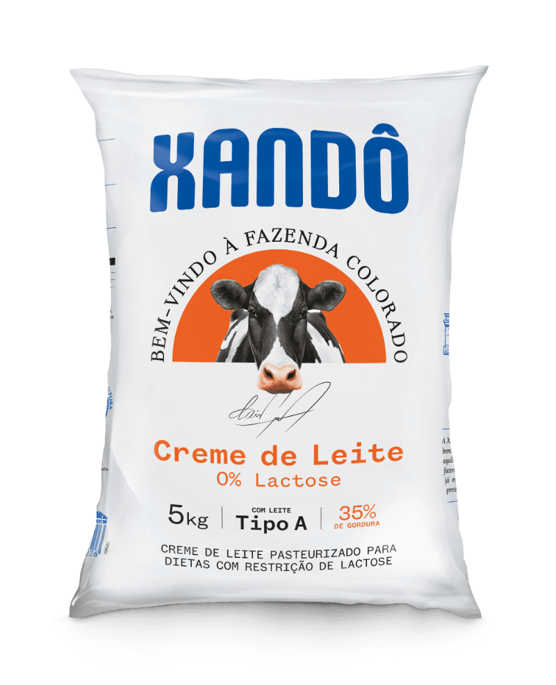 Creme de Leite Zero Lactose - Xandô | Da Fazenda para sua Mesa
